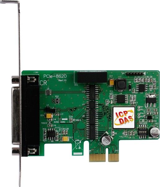 Многофункциональная плата PCI Express с 8 каналами AI и 4 DIO PCIe-8620 ...