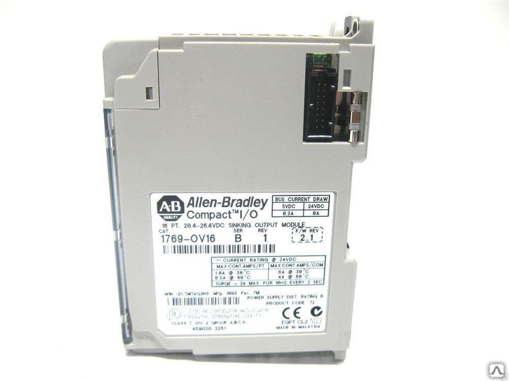 1769-IR6 Модуль ввода Allen Bradley 6 входов термосопротивления купить ...